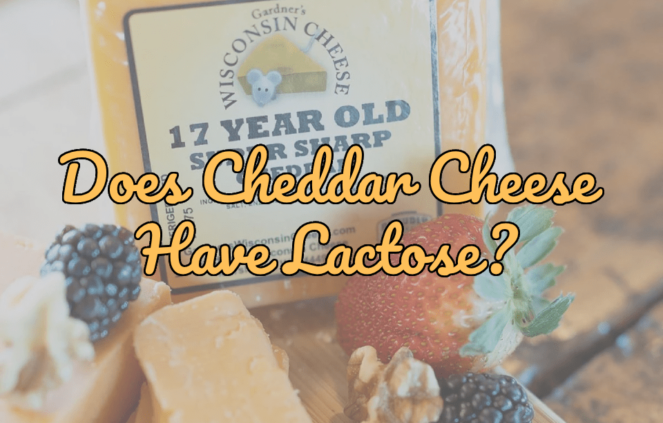 Does Cheddar Have Lactose? Stay Cheesy Without Tummy Turmoil – Gardners ...