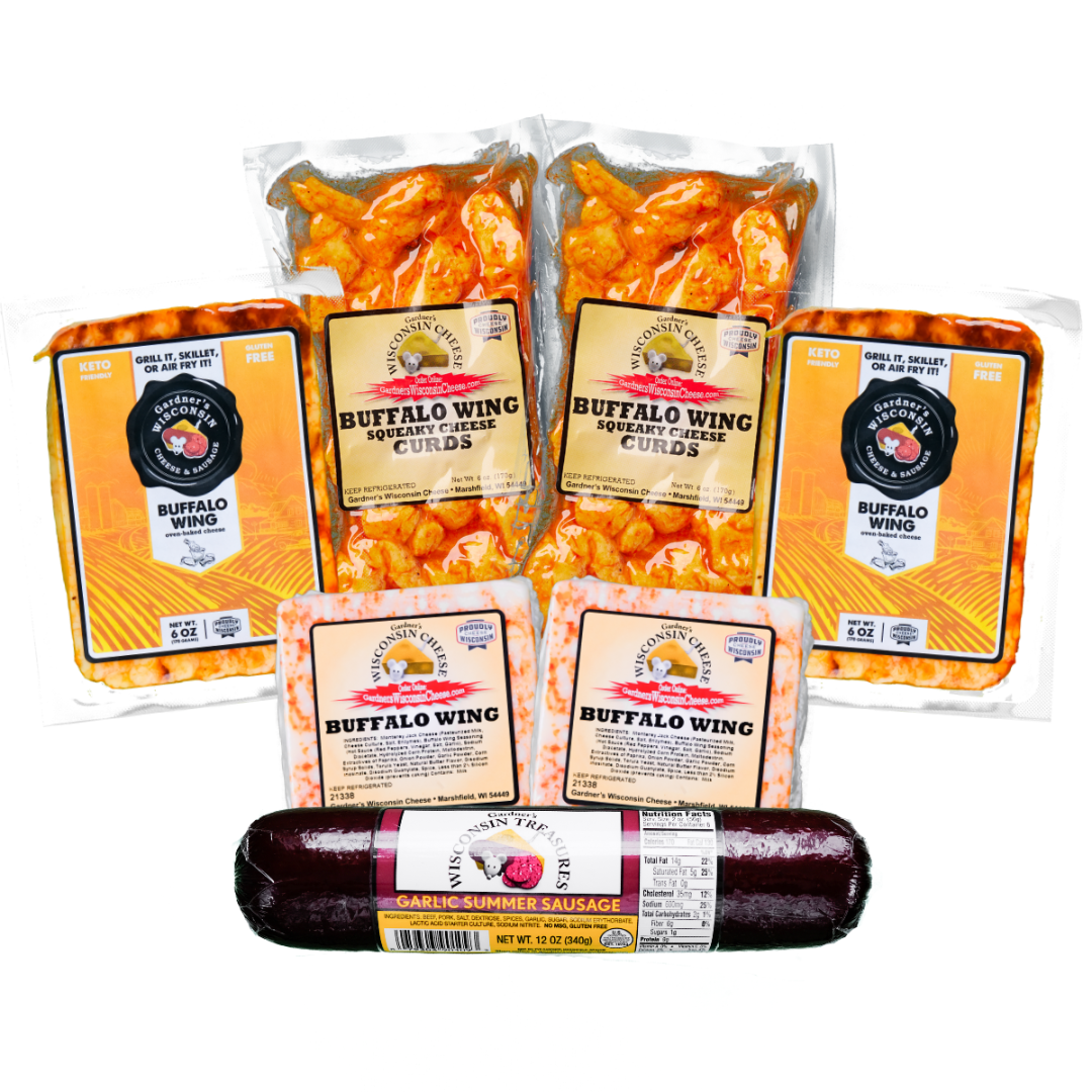 Sausage 'N' Buff Stuff Package – Gardners Wisconsin Cheese and Sausage