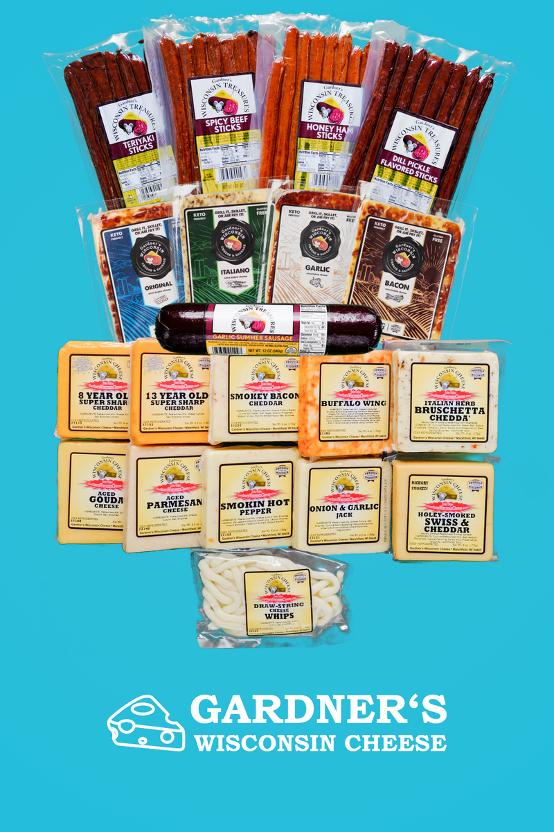 ULTIMATE DELUXE Wisconsin Cheese and Sausage Package *NEW* | Gardners ...